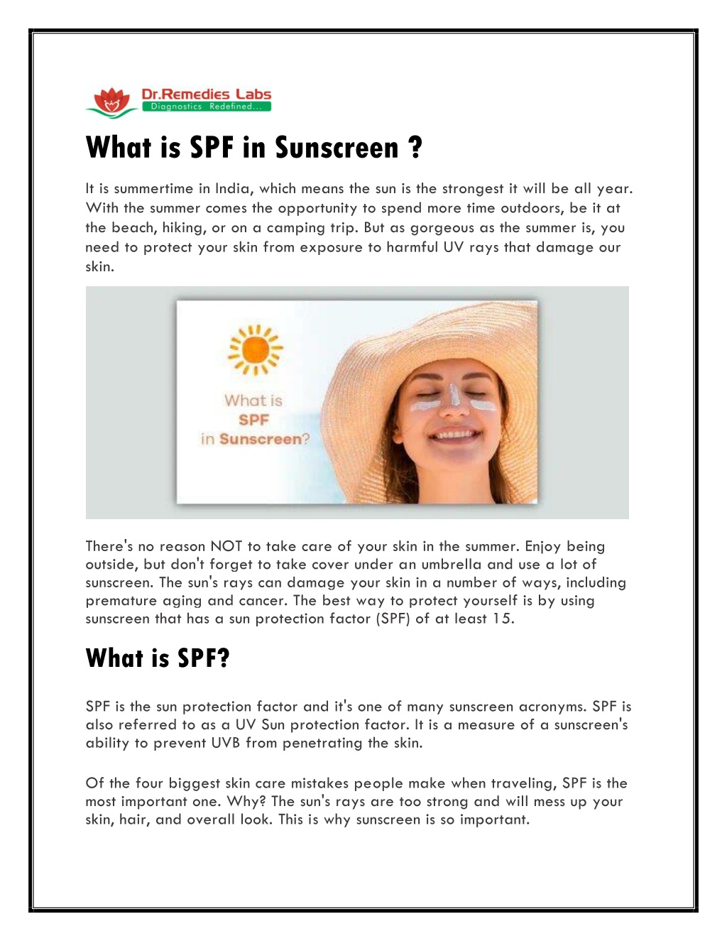 PPT - What is SPF in Sunscreen PowerPoint Presentation, free download ...