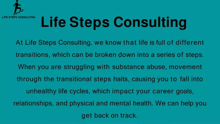 PPT - Rehabilitation center near me for alcohol - Life Steps Consulting ...
