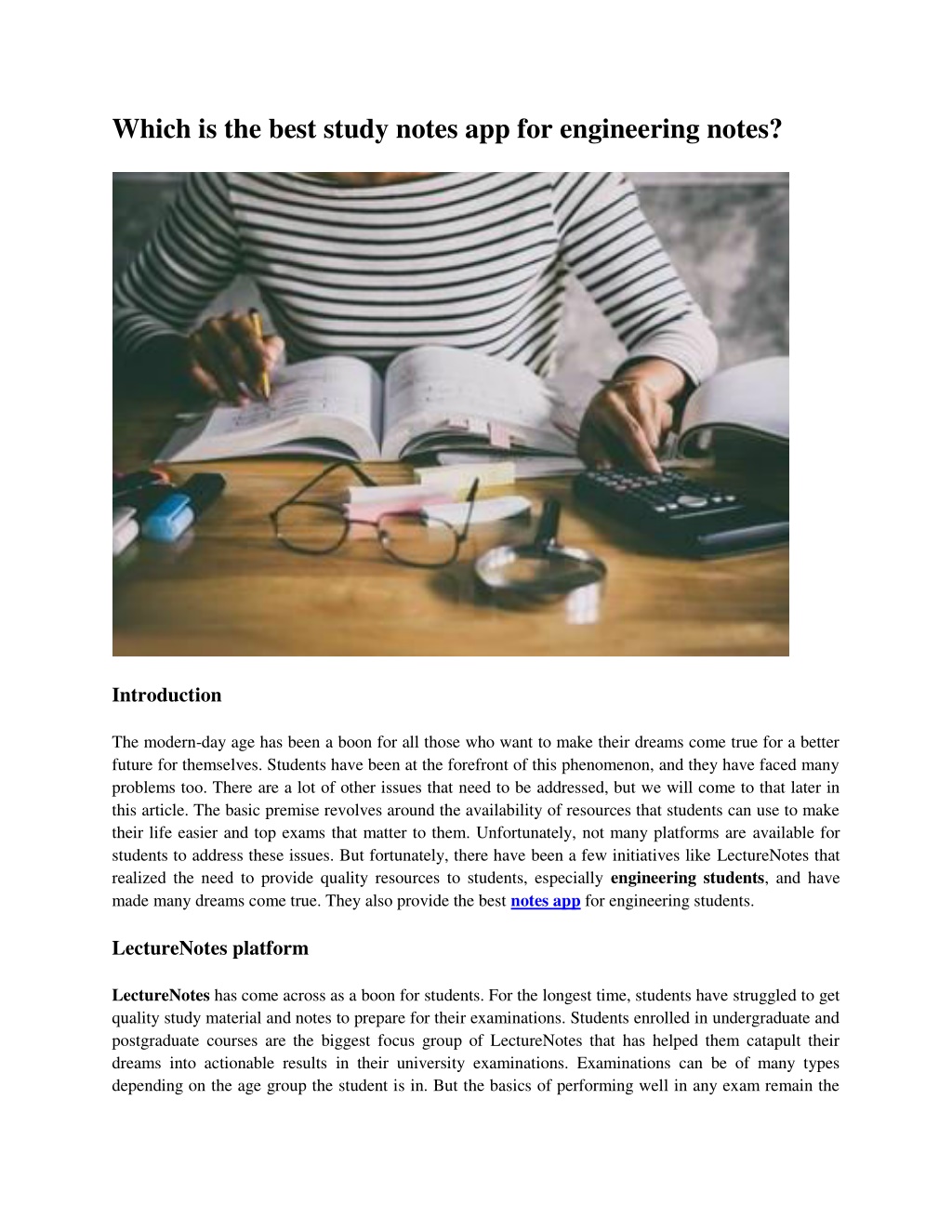 PPT - Which is the best study notes app for engineering notes ...