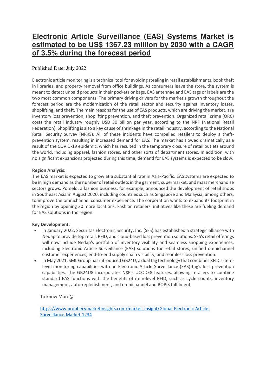 PPT - Electronic Article Surveillance PowerPoint Presentation, free ...