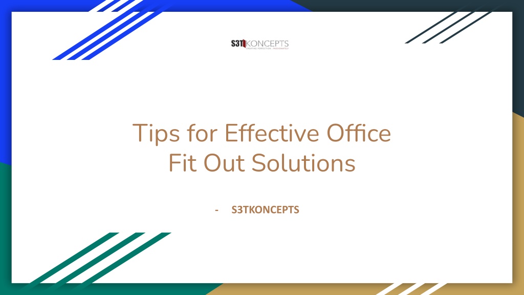 PPT - Tips for Effective Office Fit Out Solutions PowerPoint ...