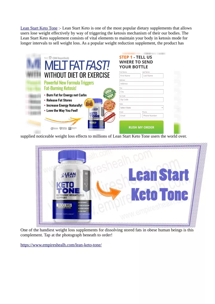 PPT - https://www.empireshealh.com/lean-keto-tone/ PowerPoint ...