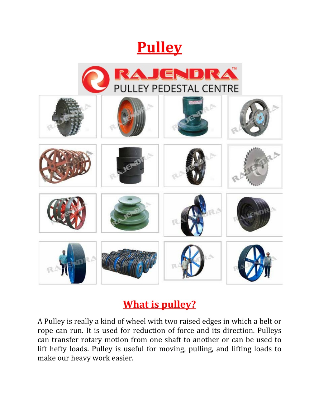 PPT - Pulley types PowerPoint Presentation, free download - ID:11504805