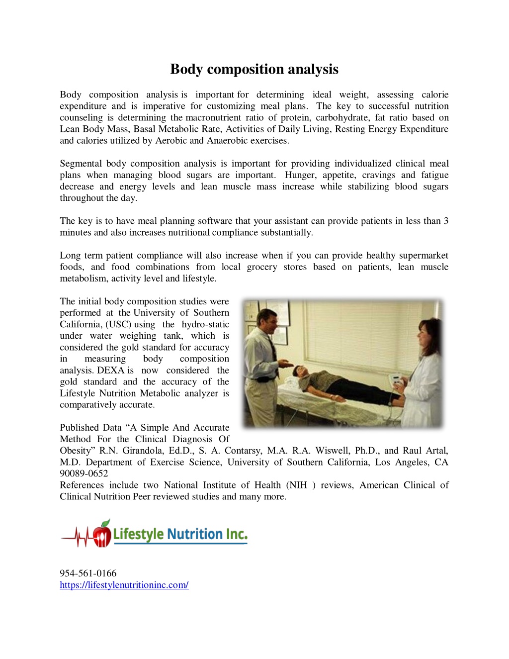 PPT - Body composition analysis PowerPoint Presentation, free download ...