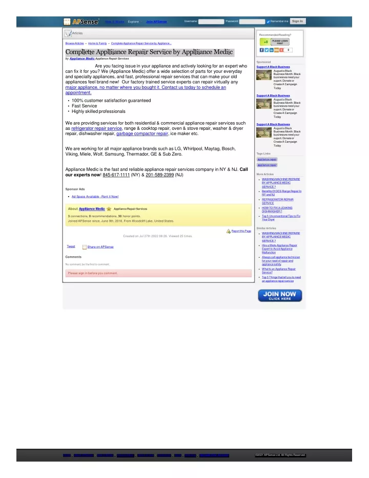 PPT - Get Expert Service for Appliance Repair Near You PowerPoint ...