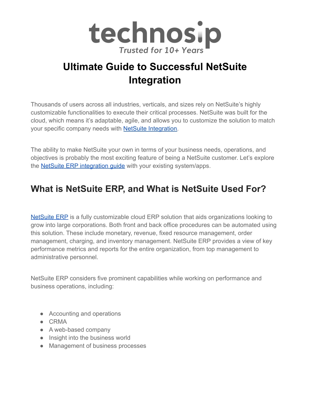 PPT - Ultimate Guide to Successful NetSuite Integration (1) PowerPoint Presentation - ID:11514774