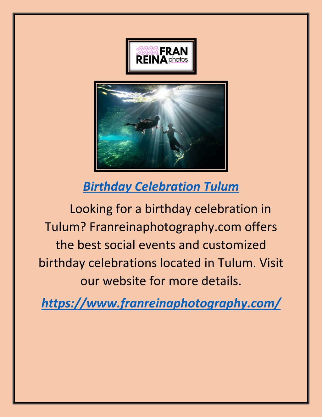 PPT - Birthday Celebration Tulum PowerPoint Presentation, free download ...