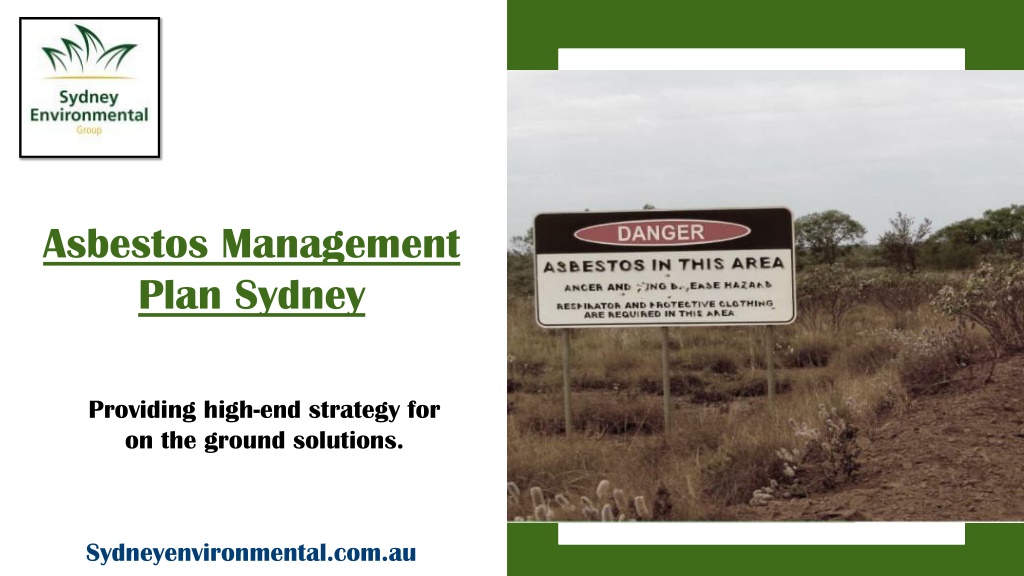 PPT - Asbestos Management Plan Sydney PowerPoint Presentation, free ...
