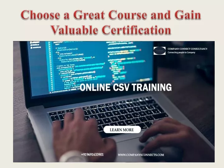 PPT - Choose a Great Course and Gain Valuable Certification PowerPoint ...