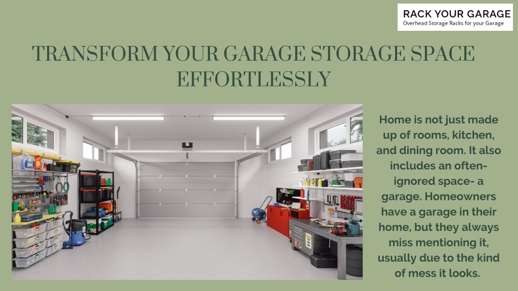 PPT - Transform your Garage Storage Space Effortlessly PowerPoint ...