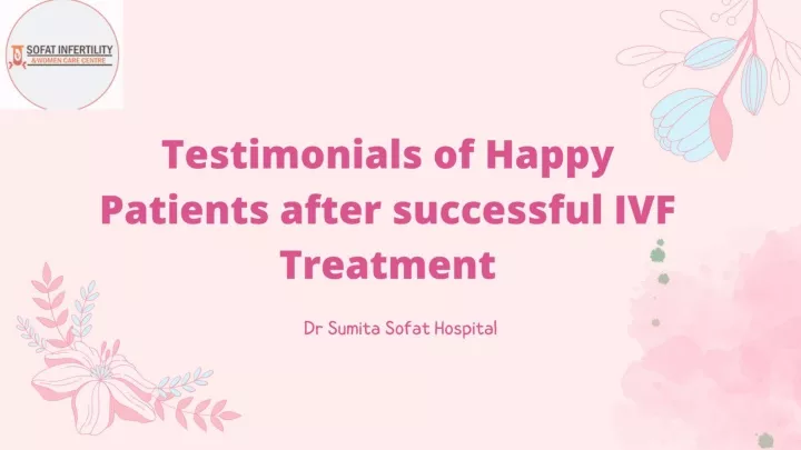 PPT - Dr Sumita Sofat Hospital IVF Treatmennt in Punjab PowerPoint ...