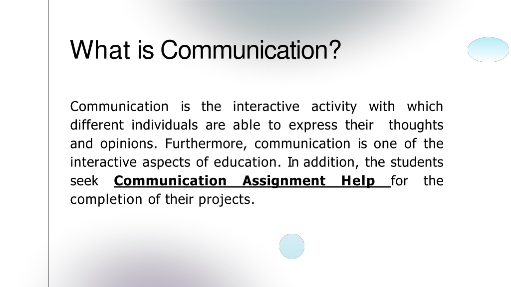 PPT - What is Communication PowerPoint Presentation, free download - ID ...
