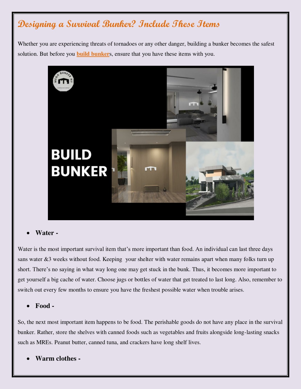 PPT - Designing a Survival Bunker PowerPoint Presentation, free download - ID:11541245
