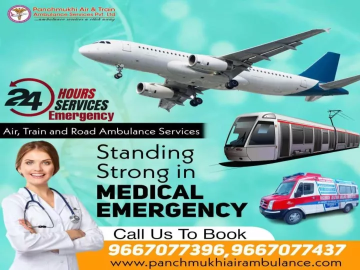 PPT - Hire Well Furnished and Credible Air Ambulance in Guwahati and ...