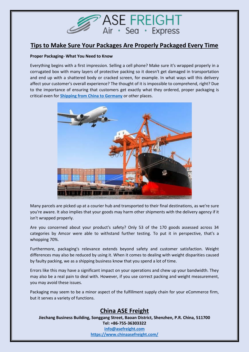 PPT - Tips to Make Sure Your Packages Are Properly Packaged Every Time ...