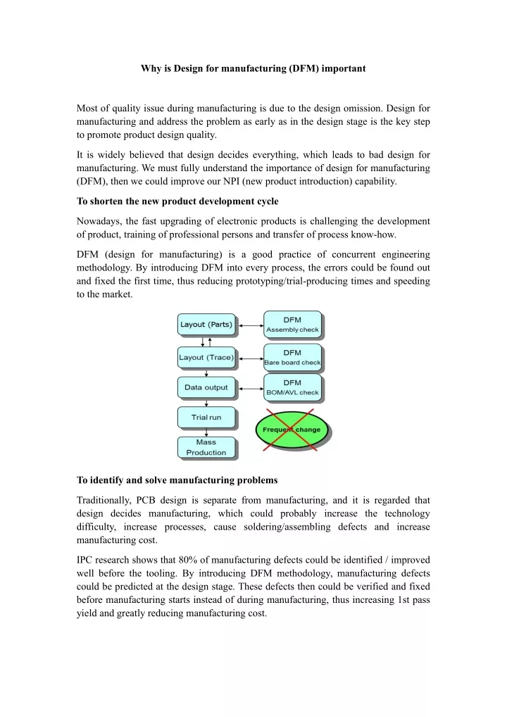 PPT - Why is Design for manufacturing (DFM) important PowerPoint ... PPT - Why is Design for manufacturing (DFM) important PowerPoint ...