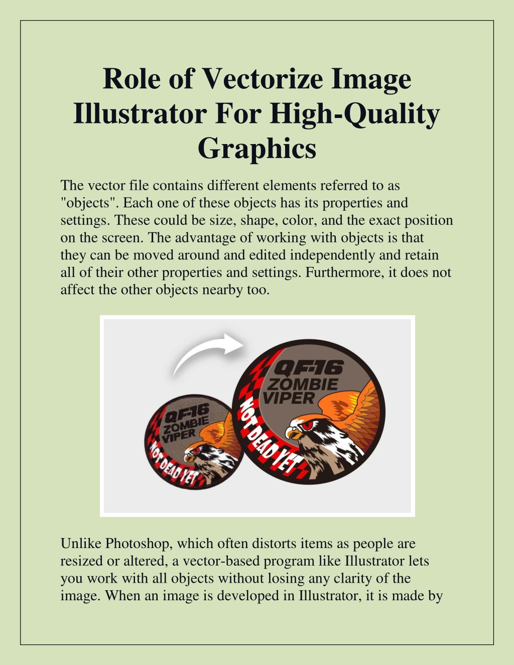 PPT - Role of Vectorize Image Illustrator For High-Quality Graphics ...