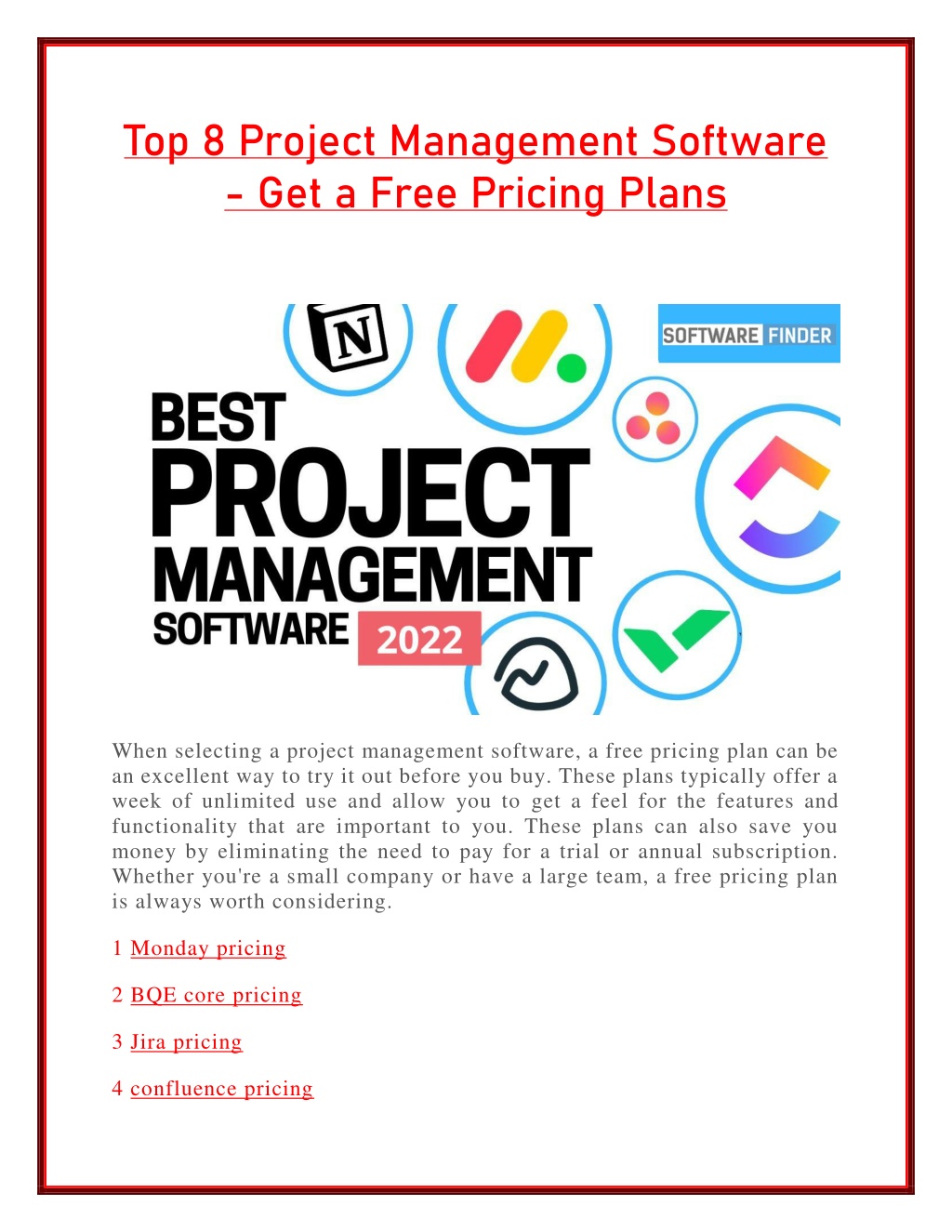 PPT - Top 10 Project Management Software PowerPoint Presentation, free ...