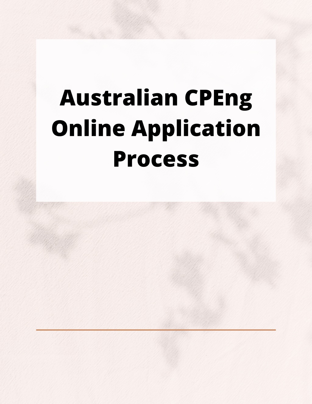 PPT - Australian CPEng Online Application Process PowerPoint ...
