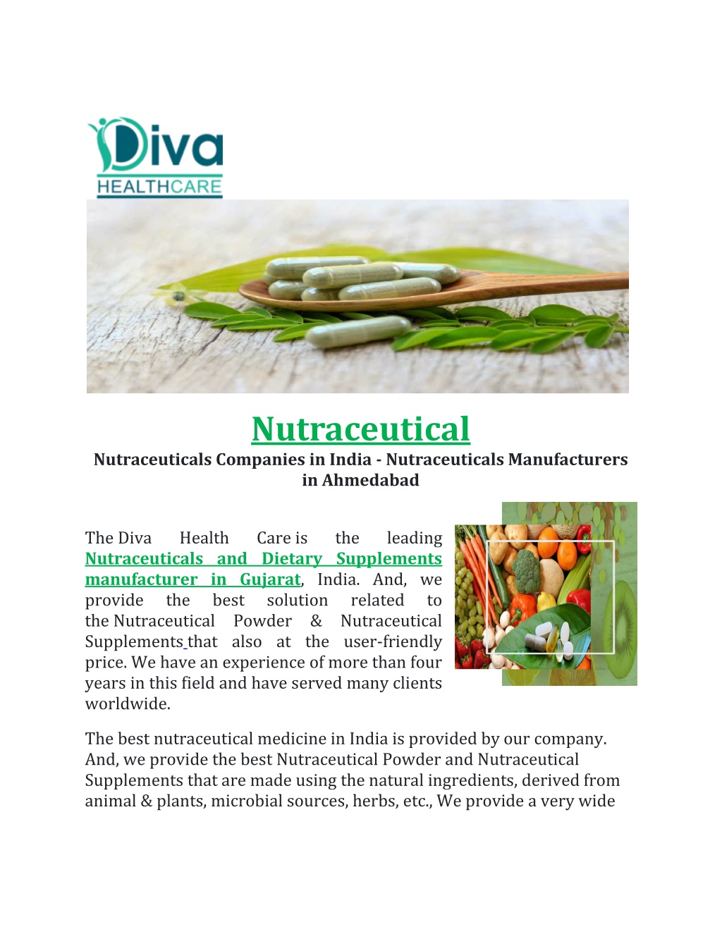 PPT - Nutraceutical Products PowerPoint Presentation, free download ...