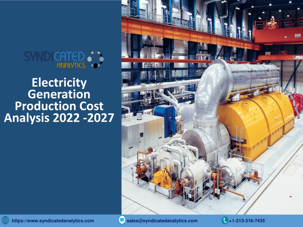 PPT - Electricity Generation Production Cost Analysis PDF 2022-2027 ...
