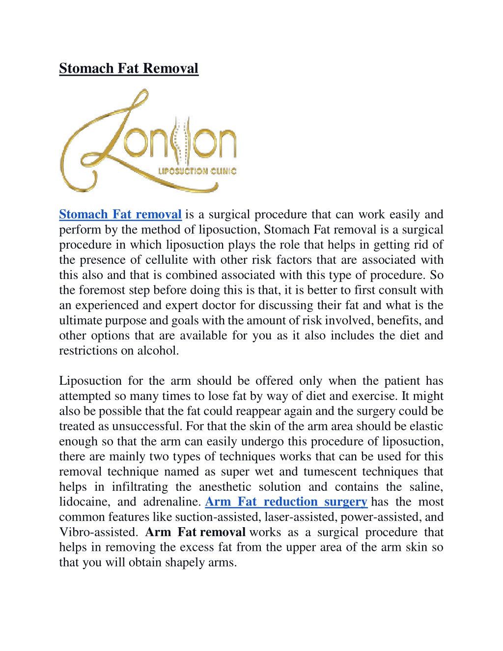 PPT - Stomach Fat Removal PowerPoint Presentation, free download - ID ...