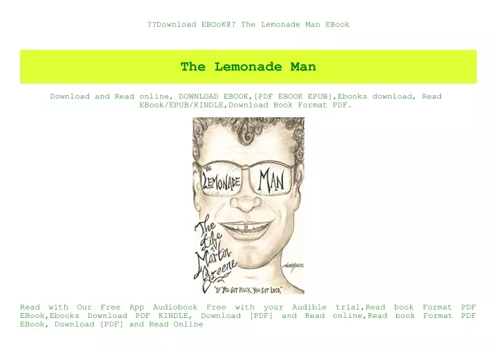 PPT - Download EBOoK@ The Lemonade Man EBook PowerPoint Presentation ...