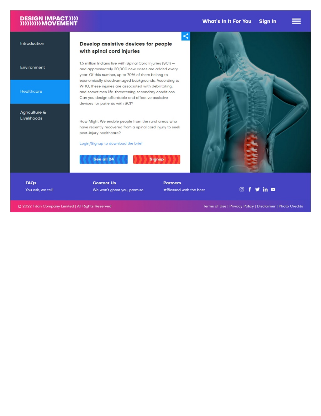 PPT - Develop assistive devices for people with spinal cord injuries ...