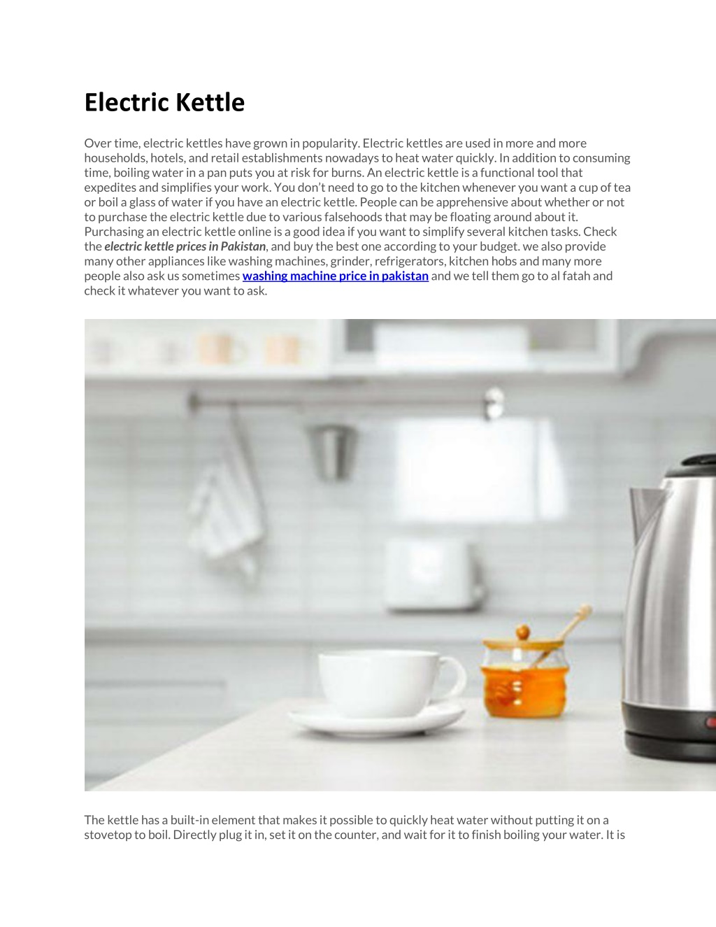 PPT - Electric Kettle PowerPoint Presentation, free download - ID:11579695
