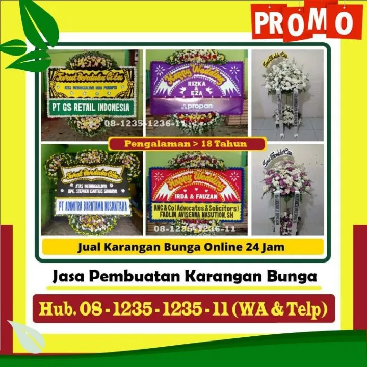 PPT - [TERMURAH] WA : 08-1235-1236-11 Karangan Bunga Graha Sentosa ...