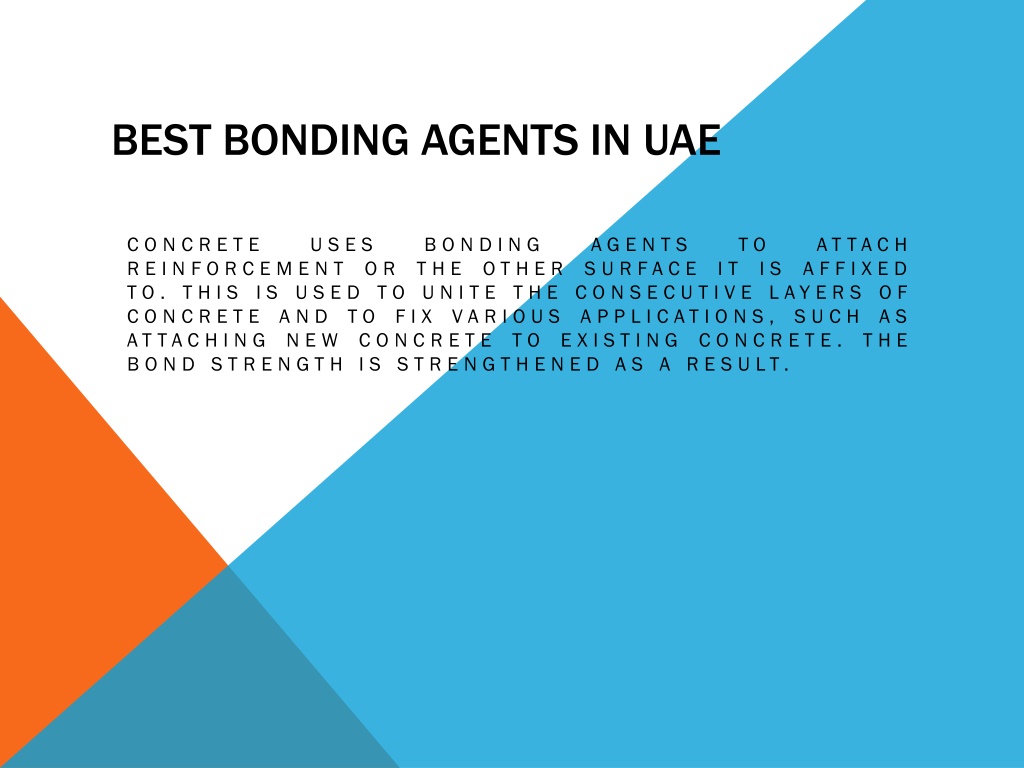 PPT - BEST BONDING AGENTS IN UAE PowerPoint Presentation, free download - ID:11586807