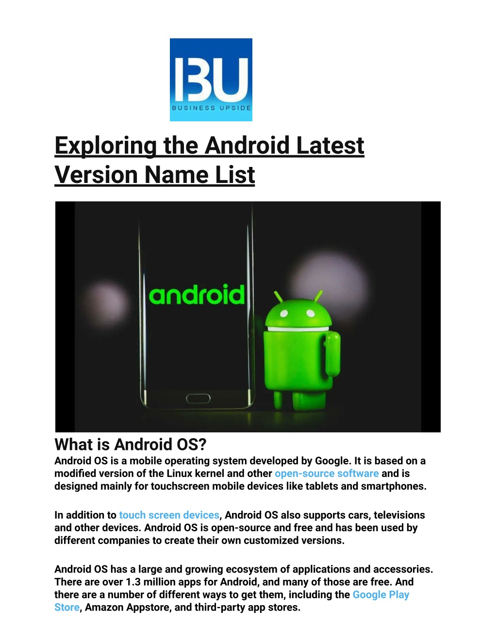 PPT - Exploring the Android Latest Version Name List PowerPoint ...