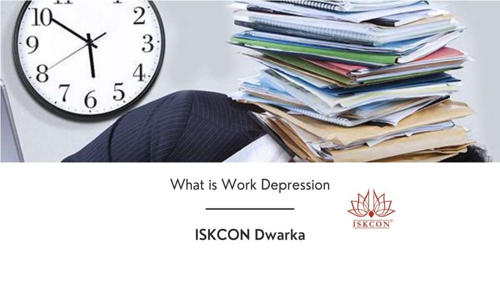 PPT - What is Work Depression & Know Counseling Helpline Number ...