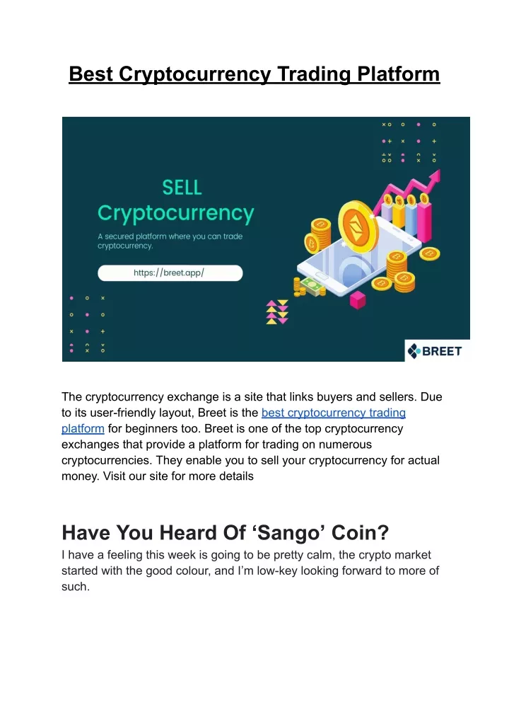 PPT - Best Cryptocurrency Trading Platform PowerPoint Presentation ...