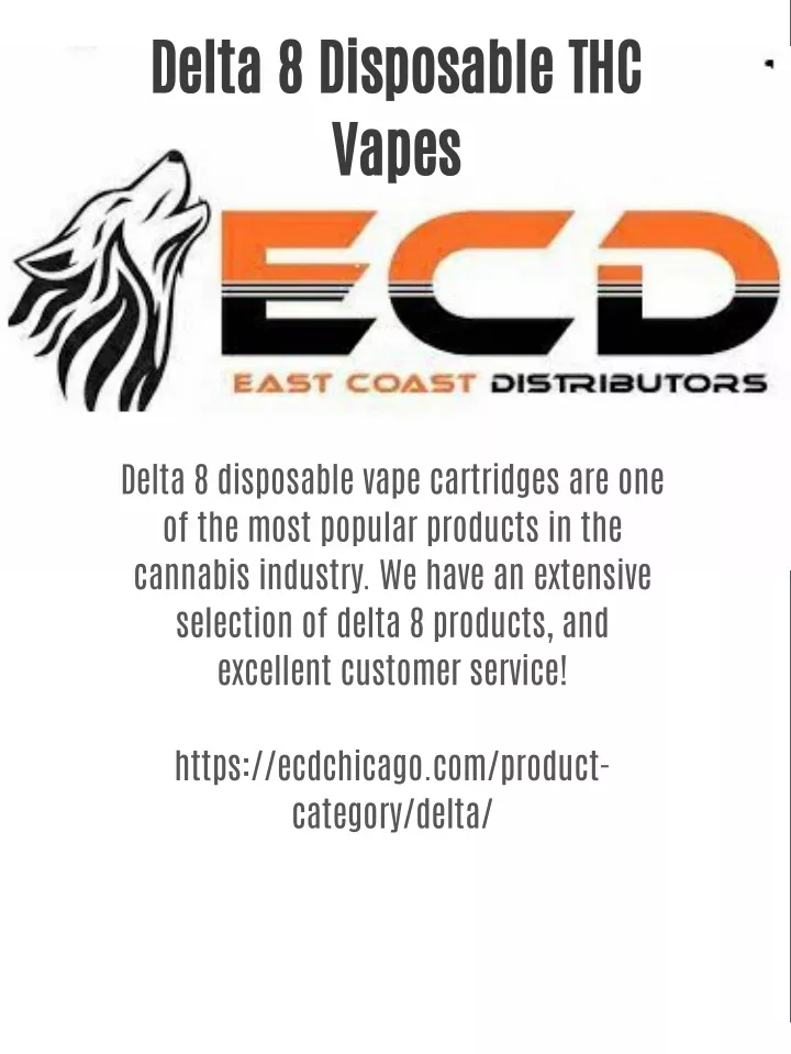 PPT - Delta 8 Disposable THC Vapes PowerPoint Presentation, free ...