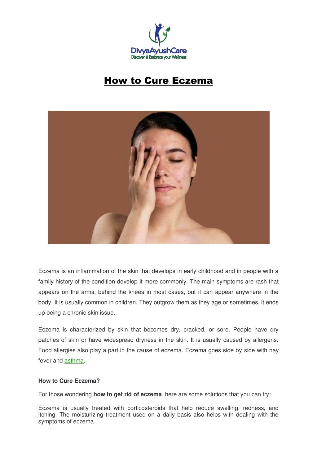 PPT - How to Cure Eczema PowerPoint Presentation, free download - ID ...