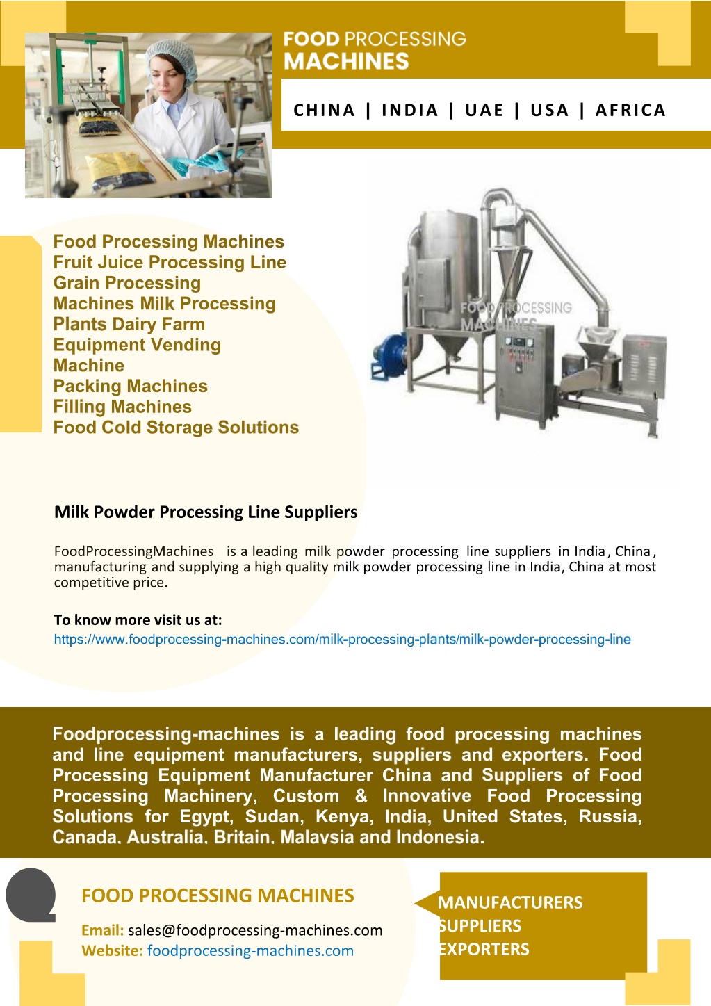 PPT - Milk Powder Processing Line Suppliers PowerPoint Presentation ...