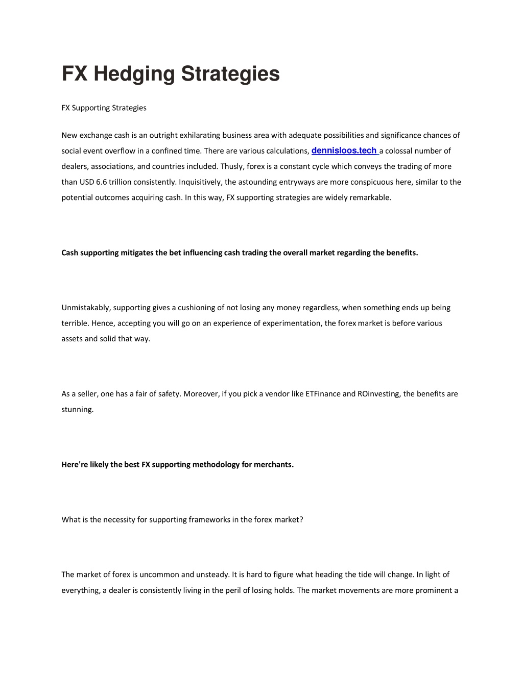 PPT - FX Hedging Strategies PowerPoint Presentation, free download - ID ...