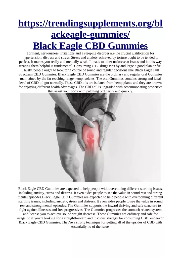 PPT - https://trendingsupplements.org/blackeagle-gummies/ PowerPoint Presentation - ID:11600300