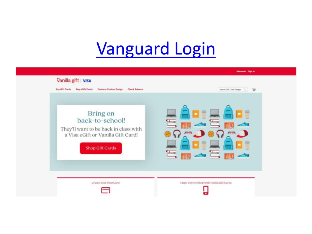 PPT - Vanguard Login PowerPoint Presentation, free download - ID:11600804