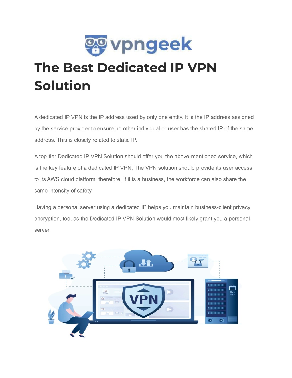PPT - The Best Dedicated IP VPN Solution PowerPoint Presentation, free ...
