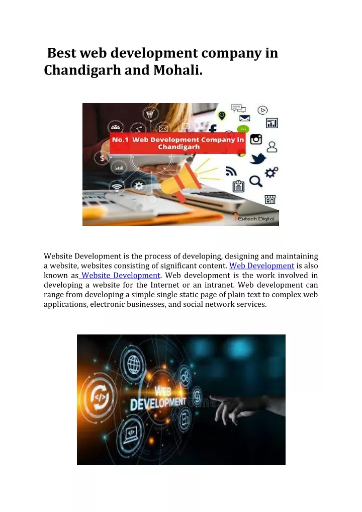 PPT - Best web development company in Chandigarh and Mohali PowerPoint ... PPT - Best web development company in Chandigarh and Mohali PowerPoint ...
