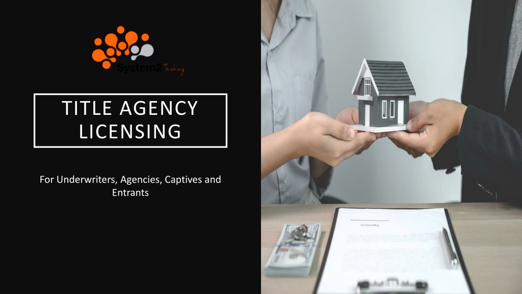 PPT - Title Agency Licensing PowerPoint Presentation, free download ...