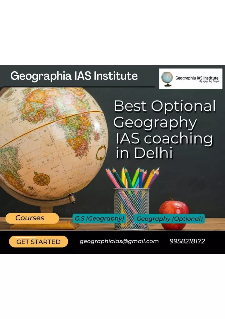 PPT - Best Geography Optional Coaching In Delhi Geographia IAS ...