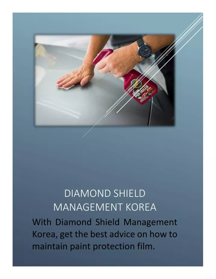 PPT - People frequently install the protective film to extend the ...