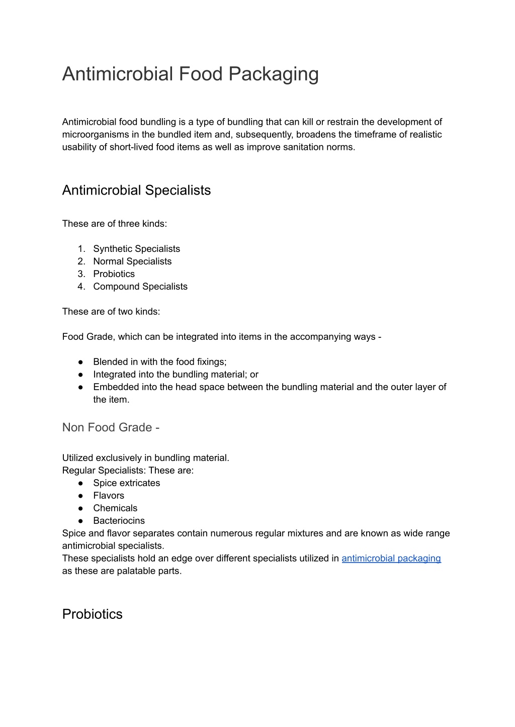 PPT - antimicrobial packaging PowerPoint Presentation, free download ...
