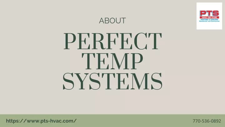 PPT - About-PTS-The-Best-HAVC-Company-IN-Oakwood PowerPoint ...