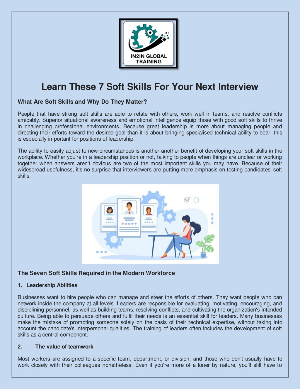 PPT - Learn These 7 Soft Skills For Your Next Interview PowerPoint ...