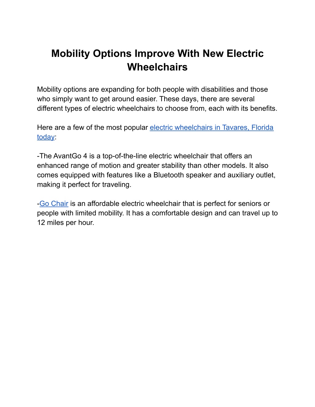 PPT - Mobility Options Improve With New Electric Wheelchairs PowerPoint Presentation - ID:11619034