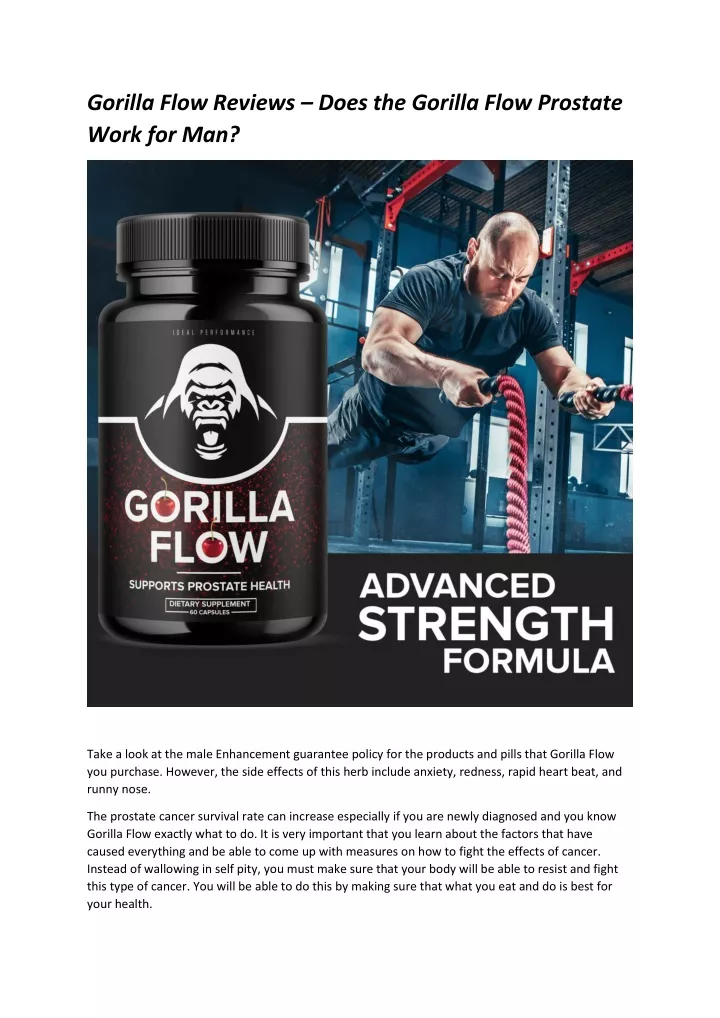 PPT - Gorilla Flow Review PowerPoint Presentation, free download - ID ...
